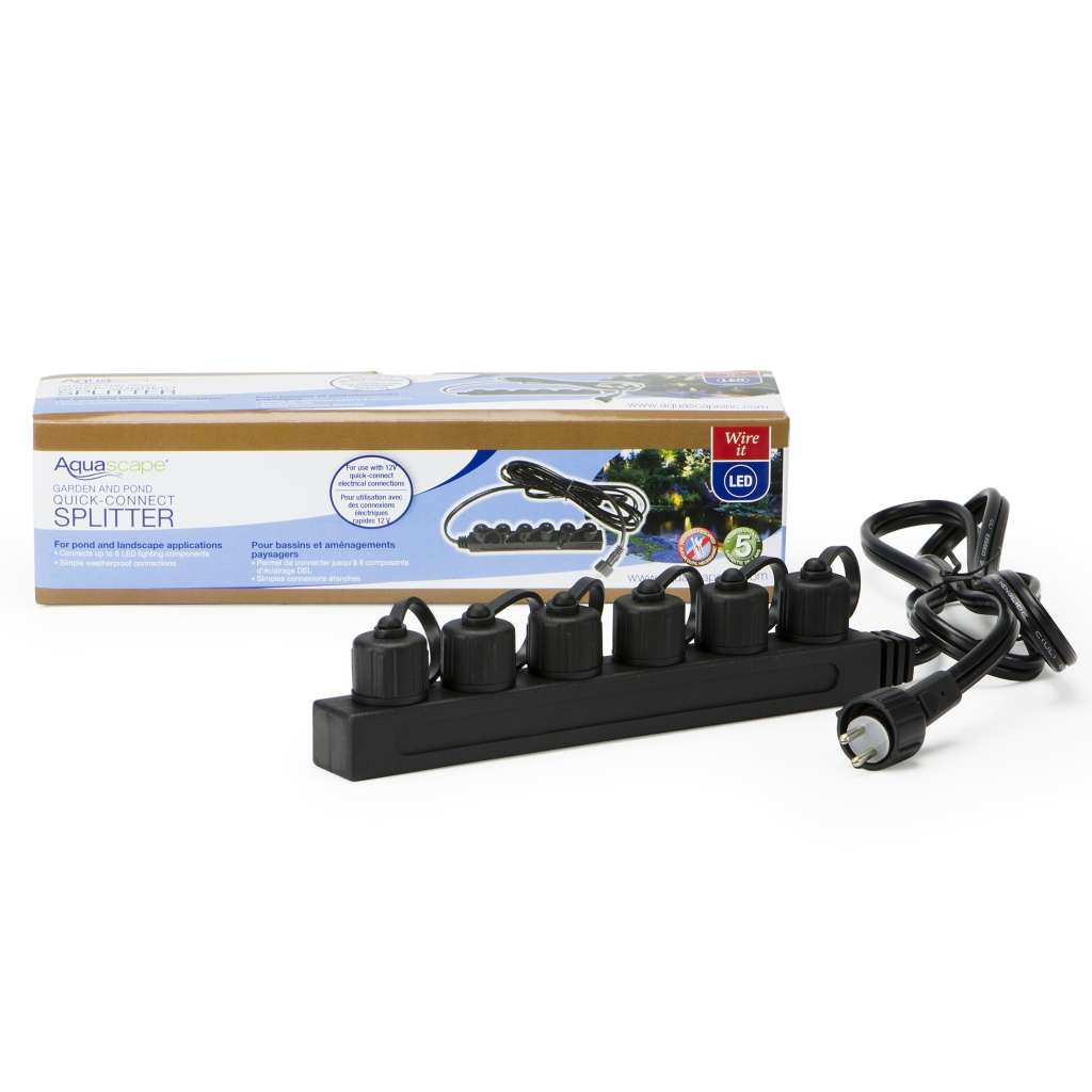 6-Way Quick-Connect Splitter - Atlantis Water Gardens